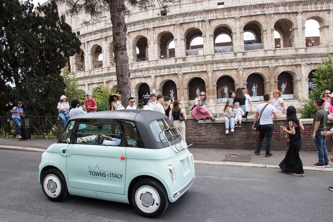 Rome: Self-Guided Tour of the City in a Fiat Topolino E-Car - Key Points