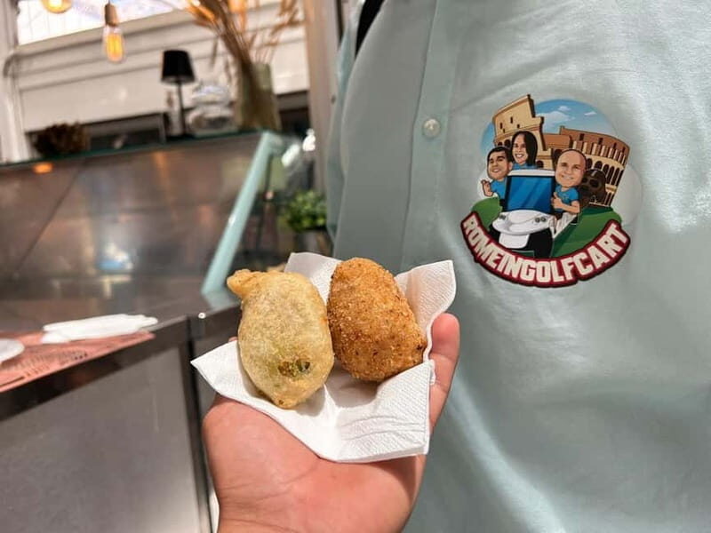Rome sightseeing 4Hour Private Food Tasting Tour by GolfCart - Key Points