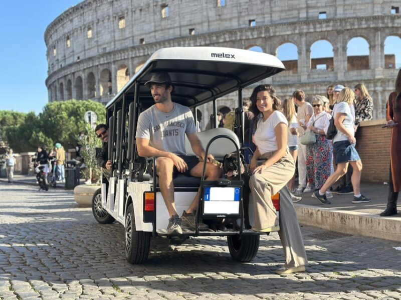 Rome: Sightseeing Tour by Golf Cart - Key Points