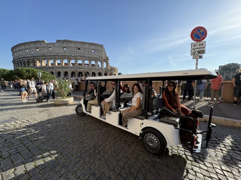 Rome: Sightseeing Tour by Golf Cart - An Introduction to the Experience