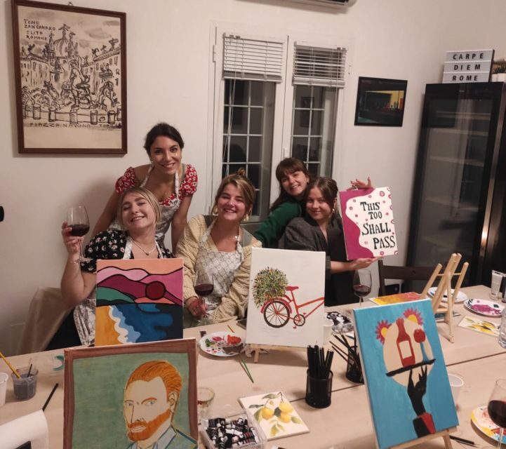 Rome: Small-Group Art Class with Wine - The Itinerary and Details