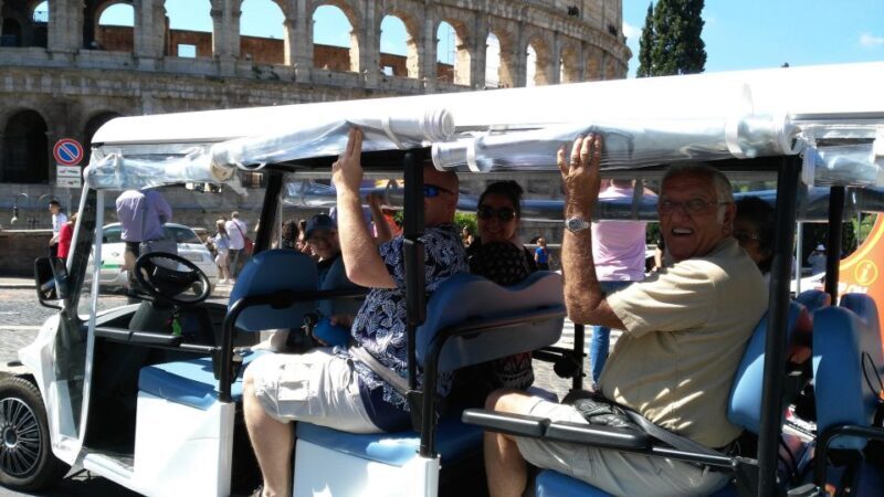 Rome: Small Group Golf Cart Highlights Tour - Key Points