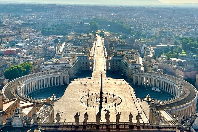 Rome St.Peter Dome, Basilica, Grottoes Morning Private Tour - Key Points