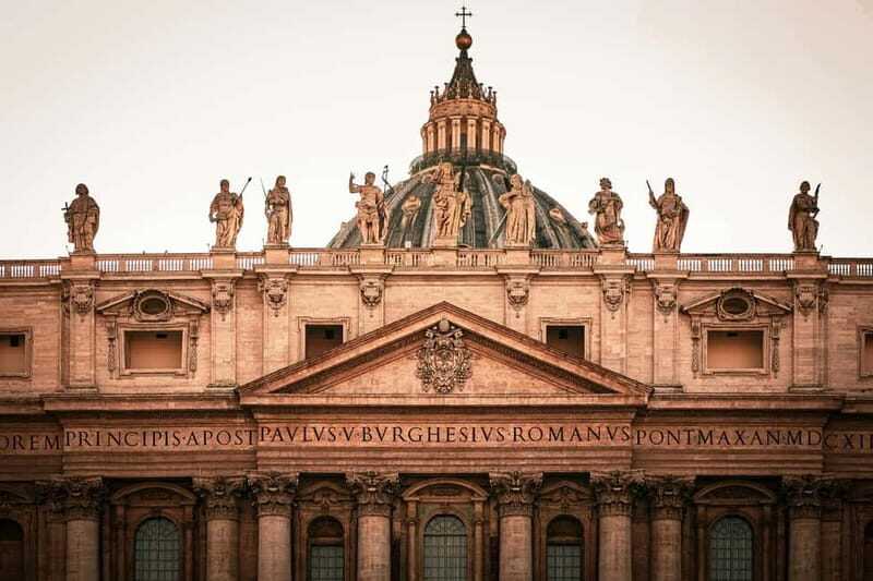 Rome: St. Peter's Basilica and Papal Tombs Tour - Key Points