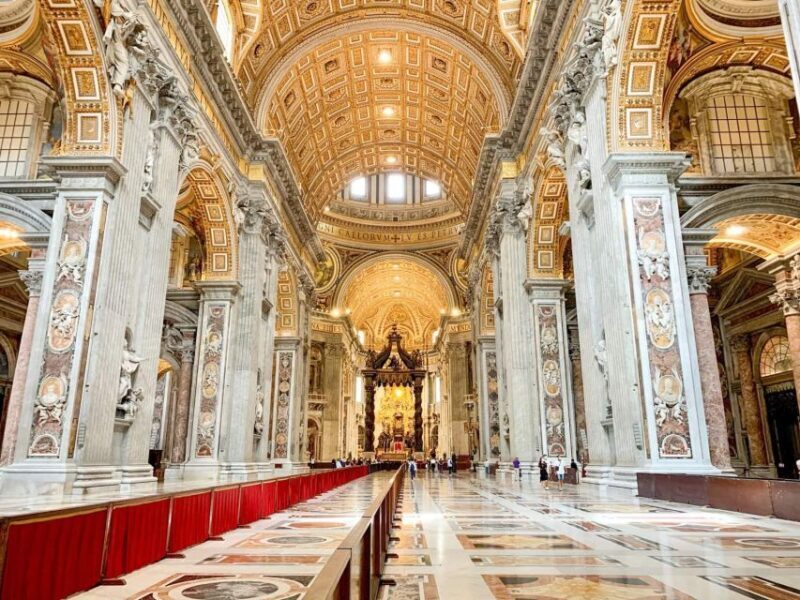 Rome: St. Peter's Basilica and Papal Tombs Walking Tour - Authentic Experiences and Real Traveler Perspectives