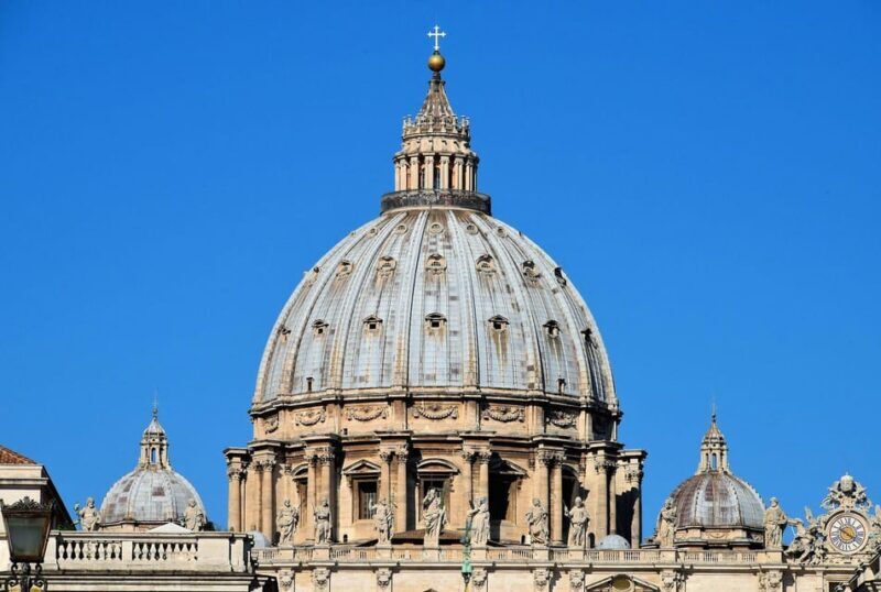 Rome: St. Peter's Basilica Audio Guide with Dome Tickets - Key Points