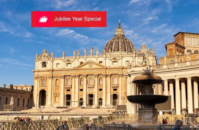 Rome: St Peter's Basilica Express Tour, Grottoes & Holy Door - Key Points