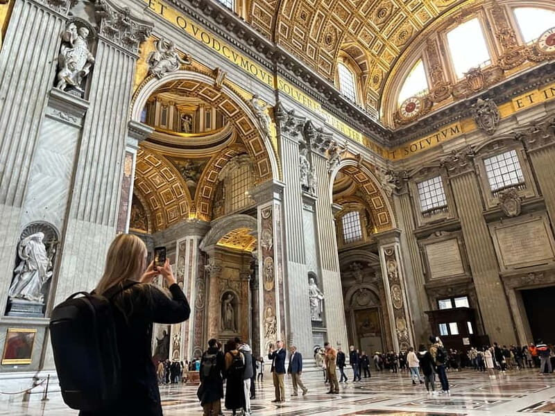 Rome: St. Peter's Basilica Guided Tour - Key Points