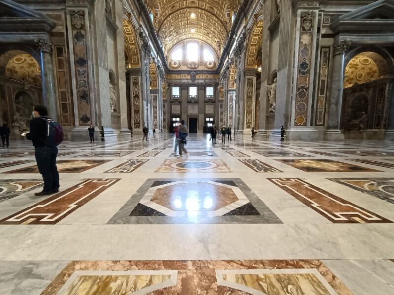 Rome: St. Peter's Basilica Guided Tour with Papal Tombs - Key Points