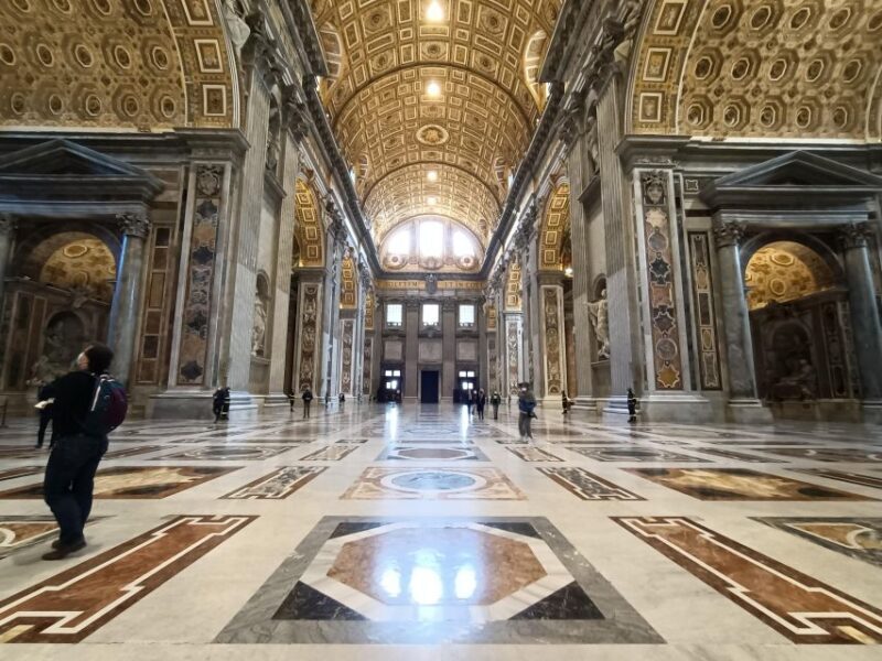 Rome: St. Peter's Basilica Guided Tour with Papal Tombs - The Sum Up