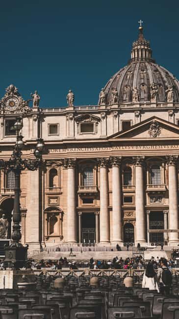 Rome: St. Peters Basilica Reserved Entrance + Audio Guide - FAQ