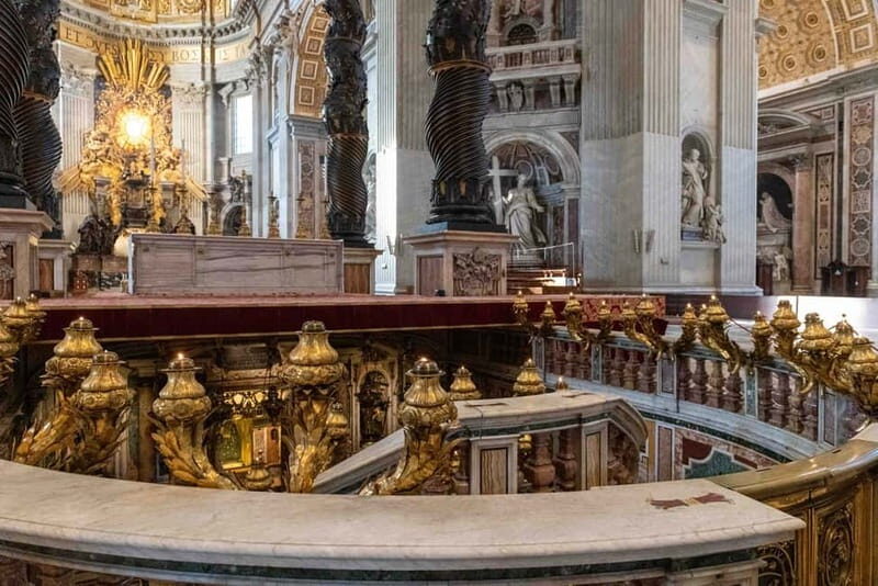 Rome: St. Peter's Basilica Tour , Pietà & Papal Tombs - Key Points