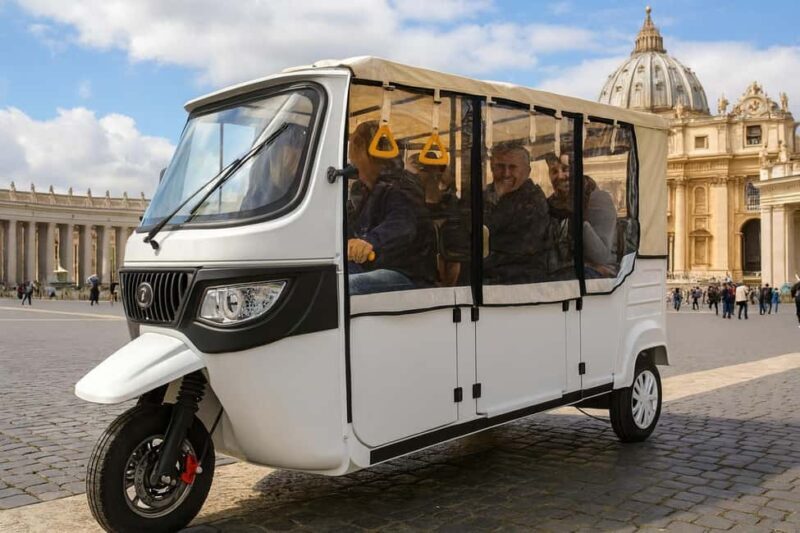Rome: Timeless Electric Tuk-Tuk Photography Service - The Sum Up