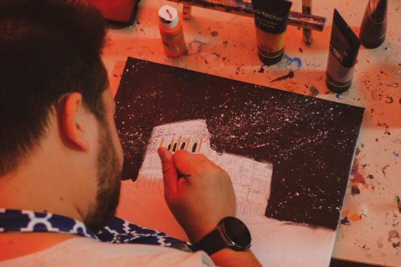 Rome: Tipsy Painting Class with Fine Wine and Arts - The Wine and Snacks