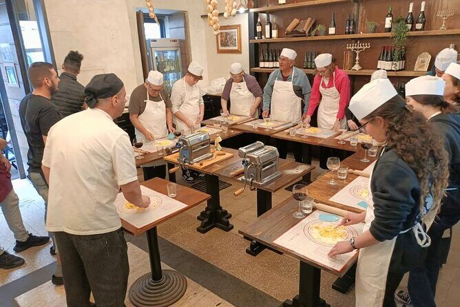 Rome: Tonnarello Cacio & Ama Cooking class with Dinner & Wine - FAQ: Practical Questions