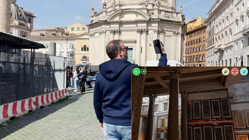 Rome: Tour with 3D Augmented Reality of Imperial Fora - Practical Details and Value