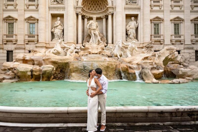 Rome: Trevi Fountain Photoshoot  Private & Personalized - Photos, Video, and Delivery