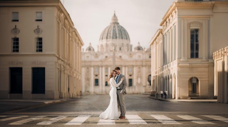 Rome: Vatican, St Peters Sq & Castel SantAngelo PhotoShoot - The Timing and Crowds