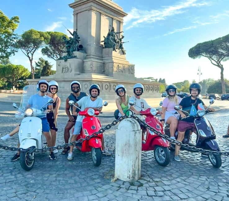 Rome: Vespa Scooter Tour - Key Points