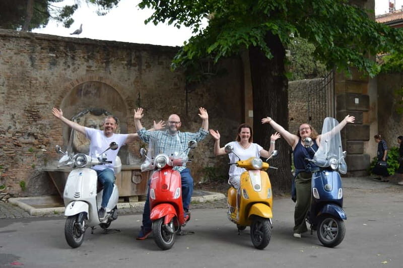 Rome: Vespa Scooter Tour - FAQs