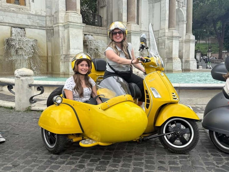 Rome: Vespa Sidecar Tour with Hotel Transfers & Gelato - A Closer Look at the Experience