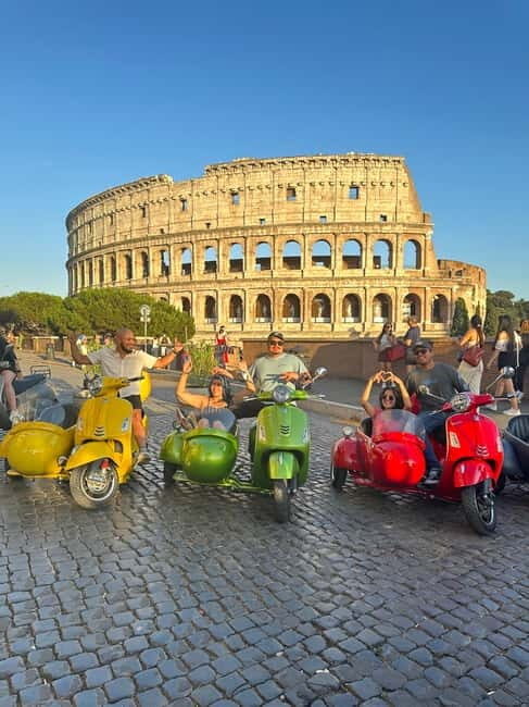 Rome: Vespa Sidecar Tour with Hotel Transfers & Gelato - FAQ