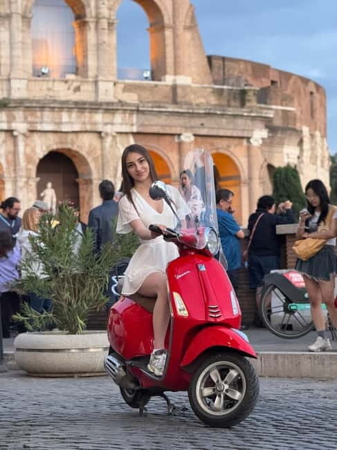Rome: Vespa Tour with Local Guide and Tiramisu Treat - Key Points