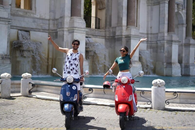Rome: Vespa Tour with Photo services SmallGroup Highlights - The Guides and Transportation