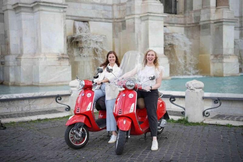 Rome: Vespa Tour with Photo Stops and City Center Pickup - What Does the Experience Feel Like?