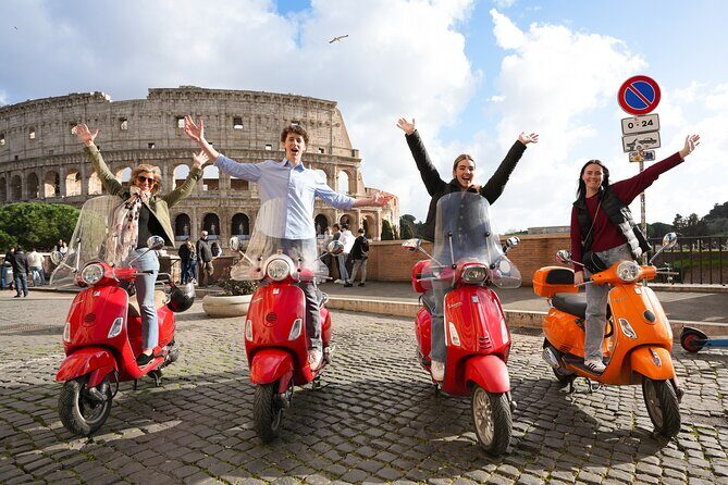 Rome: Vespa Tour with Photographer and Tiramisu treat - Exploring Rome on a Vespa: An Authentic, Fun Approach