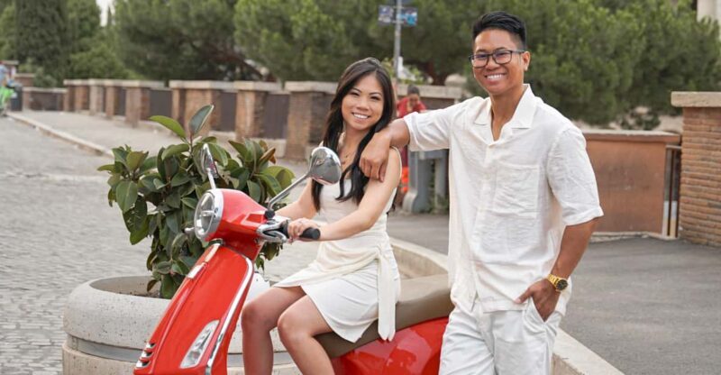 Rome: Vespa Tour with Professional Photoshoot - FAQ