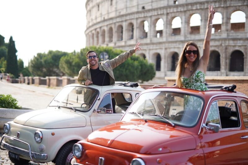Rome: Vintage Car Tour with Professional Photographer - Key Points