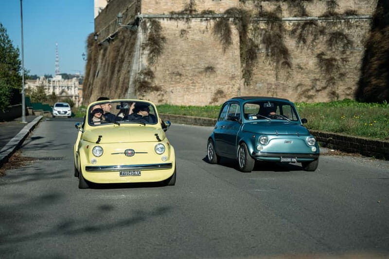Rome: Vintage Fiat 500 Cabriolet Private City Tour - FAQ