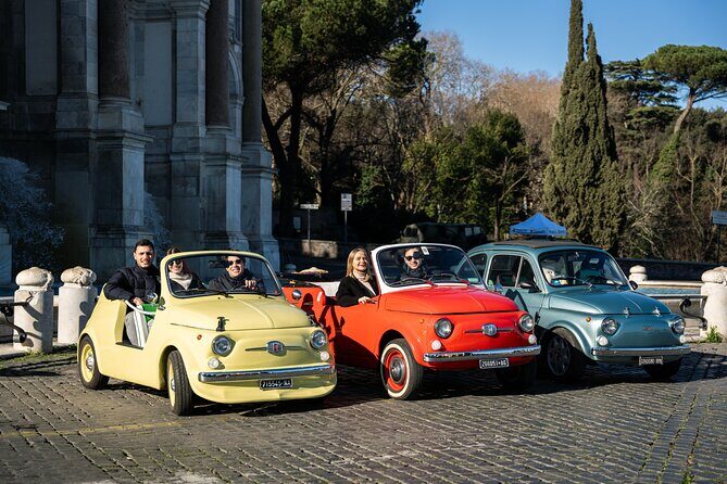Rome Vintage Fiat 500 Cabriolet Self-Drive Tour - A Closer Look at the Itinerary