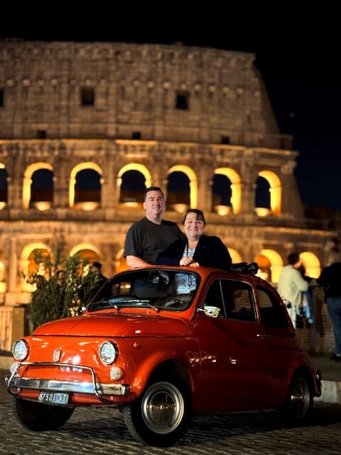 Rome: Vintage Fiat 500 Tour - A Classic Sightseeing Experience with a Twinkle of Nostalgia