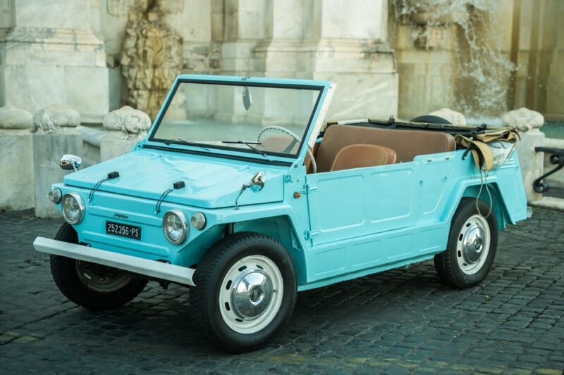 Rome: Vintage Fiat 600 Cabriolet Tour with Prosecco - The Itinerary: What to Expect