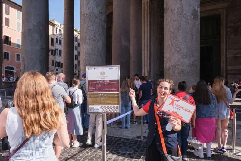 Rome: Walking guided tour and Pantheon Priority Entry Ticket - Tour Duration and Group Size