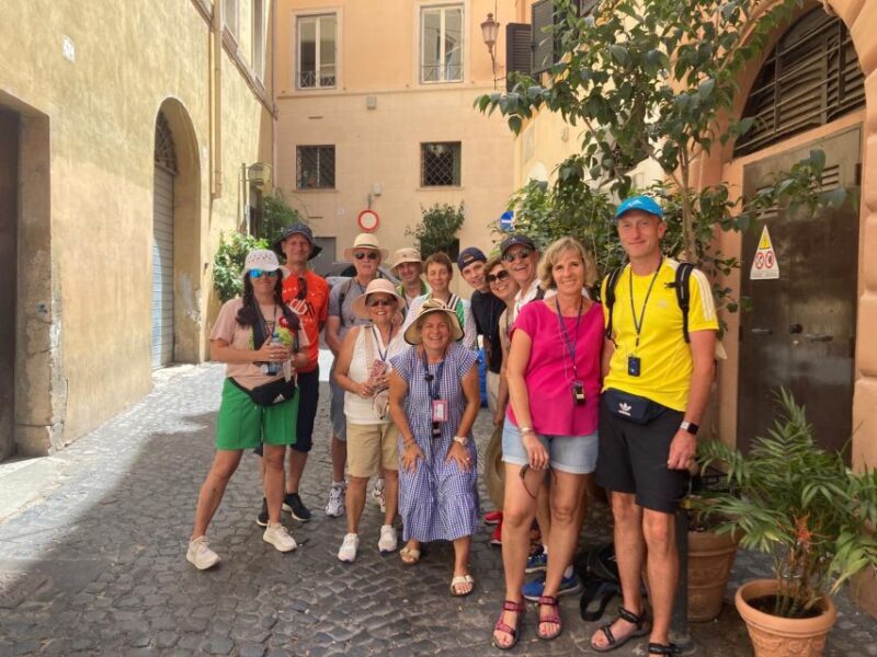 Rome:CityCenter Hidden Highlights Guided Walking Tour German - Key Points