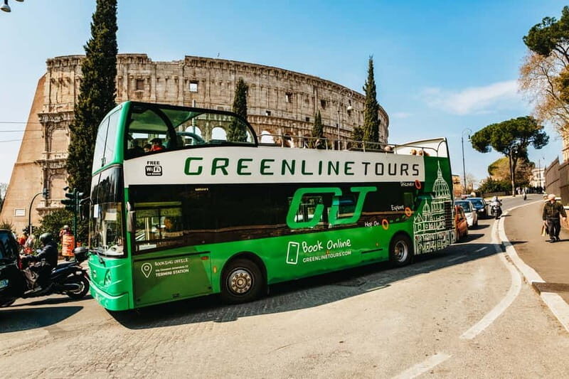 Rome:Hop-On Hop-Off Panoramic Open Bus Ticket 3 Circuits x 1 - The Experience: A Closer Look at the Tour