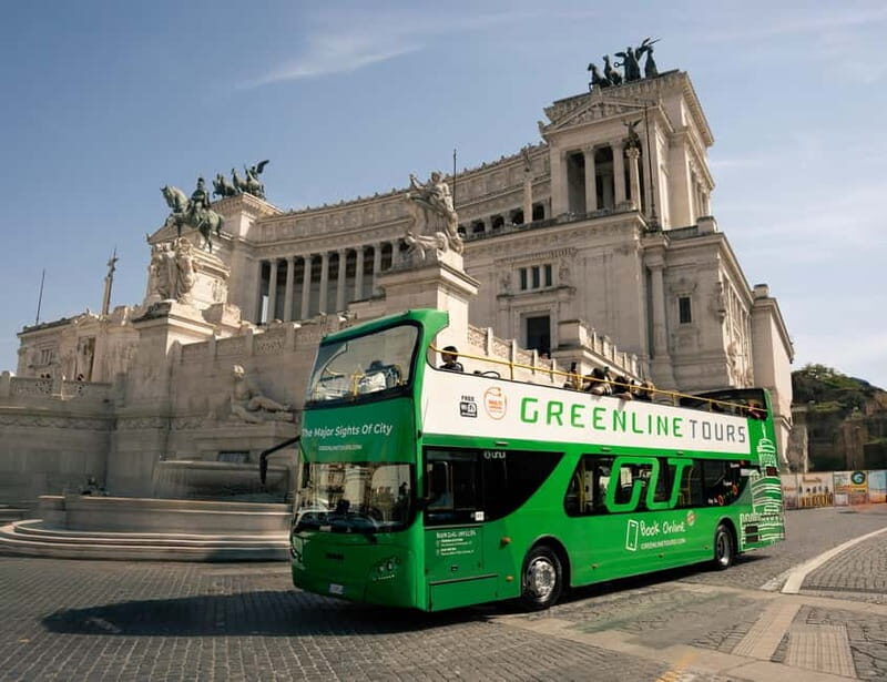Rome:Hop-On Hop-Off Panoramic Open Bus Ticket 3 Circuits x 1 - Practical Tips for Travelers