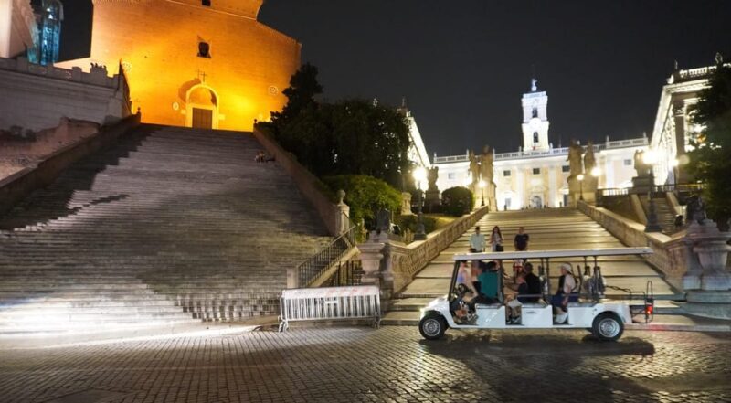 Rome's Golden Hour Golf Cart / E- Calessino Tour - An Impressive Loop Through Rome