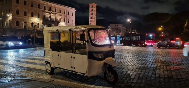 Rome's Golden Hour Golf Cart / E- Calessino Tour - The Value of the Experience