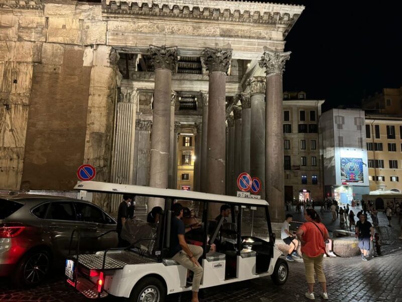 Rome's Golden Hour Golf Cart / E- Calessino Tour - The Sum Up