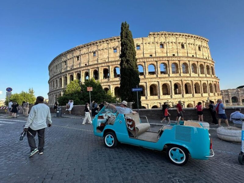 Rome's Ultimate Vintage Electric Driving Tour - A Detailed Look at the Experience