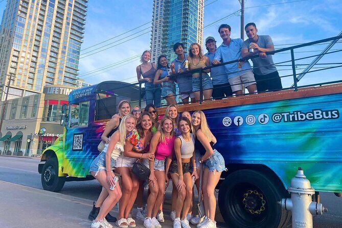 Roofless Party Bus Tour in Downtown Austin - Key Points