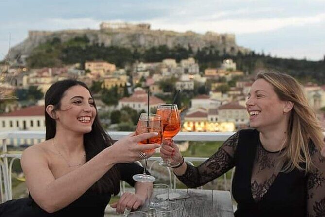 Rooftop Bar Hopping in Downtown Athens - The Group Size and Atmosphere