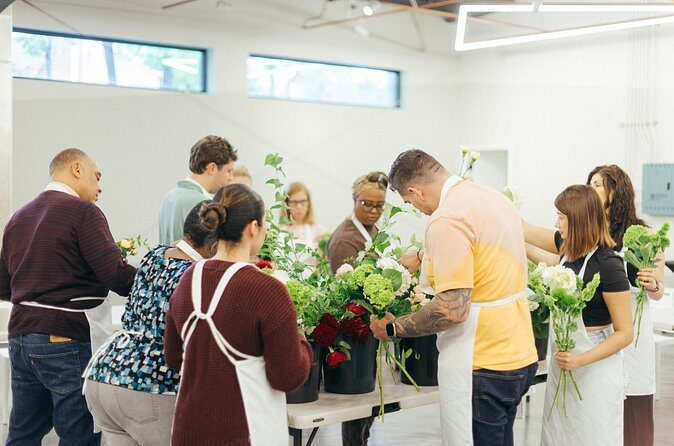 Rooftop Flower Arranging Workshop With Skyline Views - Your Perfect Audience