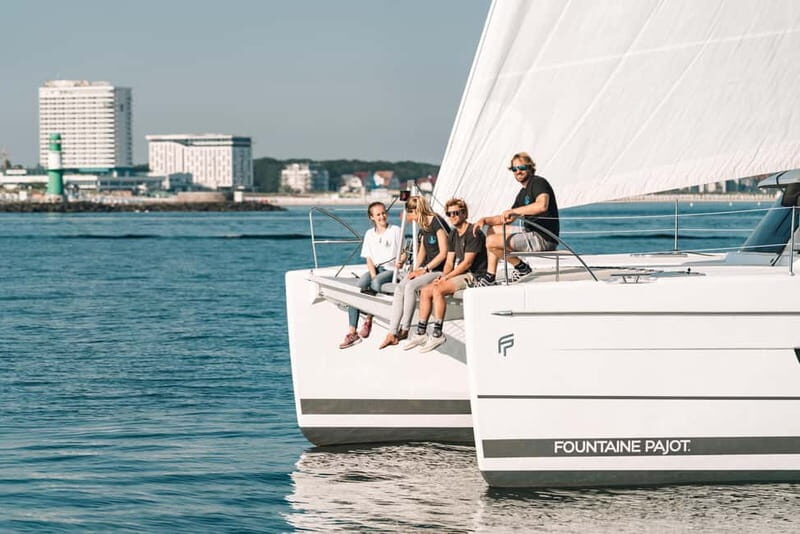 Rostock: Half-Day, Full-Day or Sunset Catamaran Cruise - Key Points