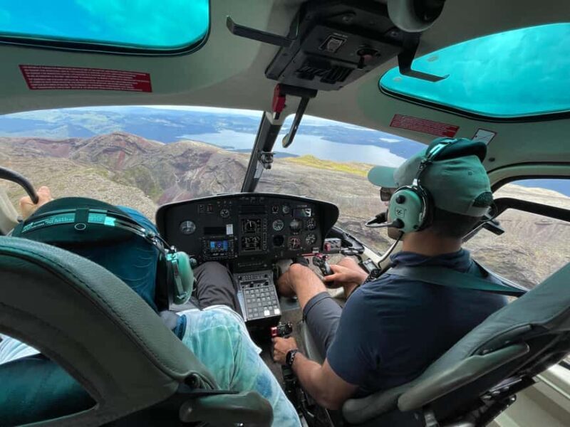 Rotorua: Helicopter Flight and Guided Walk on Mt Tarawera - Key Points