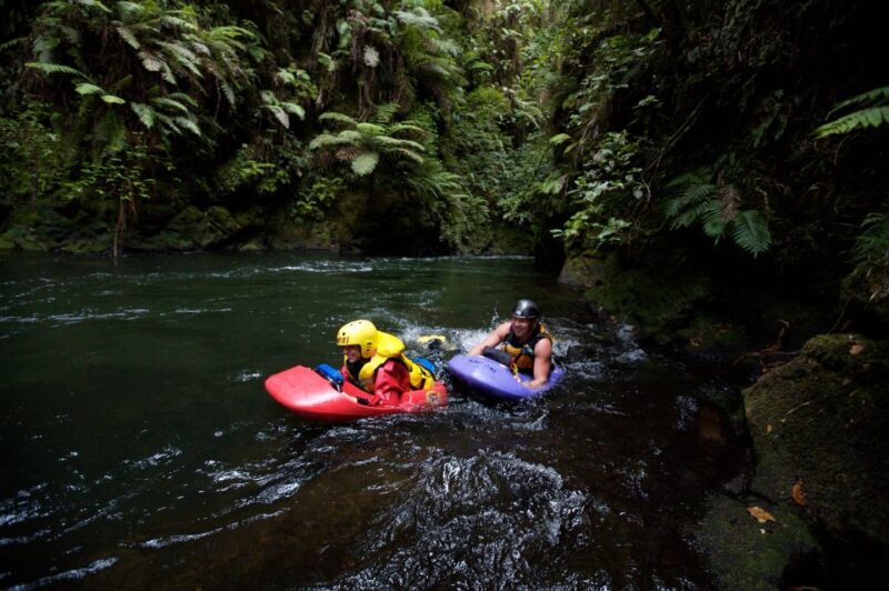 Rotorua Sledging: Kaituna White Water River Board Experience - An Authentic Ride on the Kaituna River
